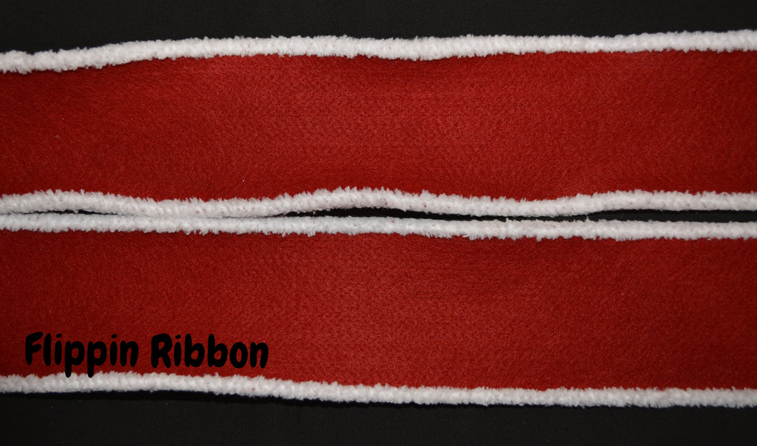 Be Claus Santa Ribbon - 2 1/2 inch Wired Acrylic Ribbon – Flippin ...
