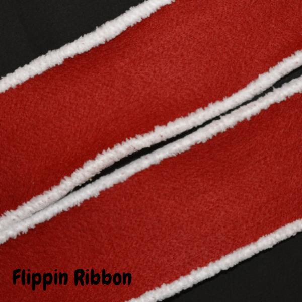 Be Claus Santa Ribbon - 2 1/2 inch Wired Acrylic Ribbon – Flippin ...