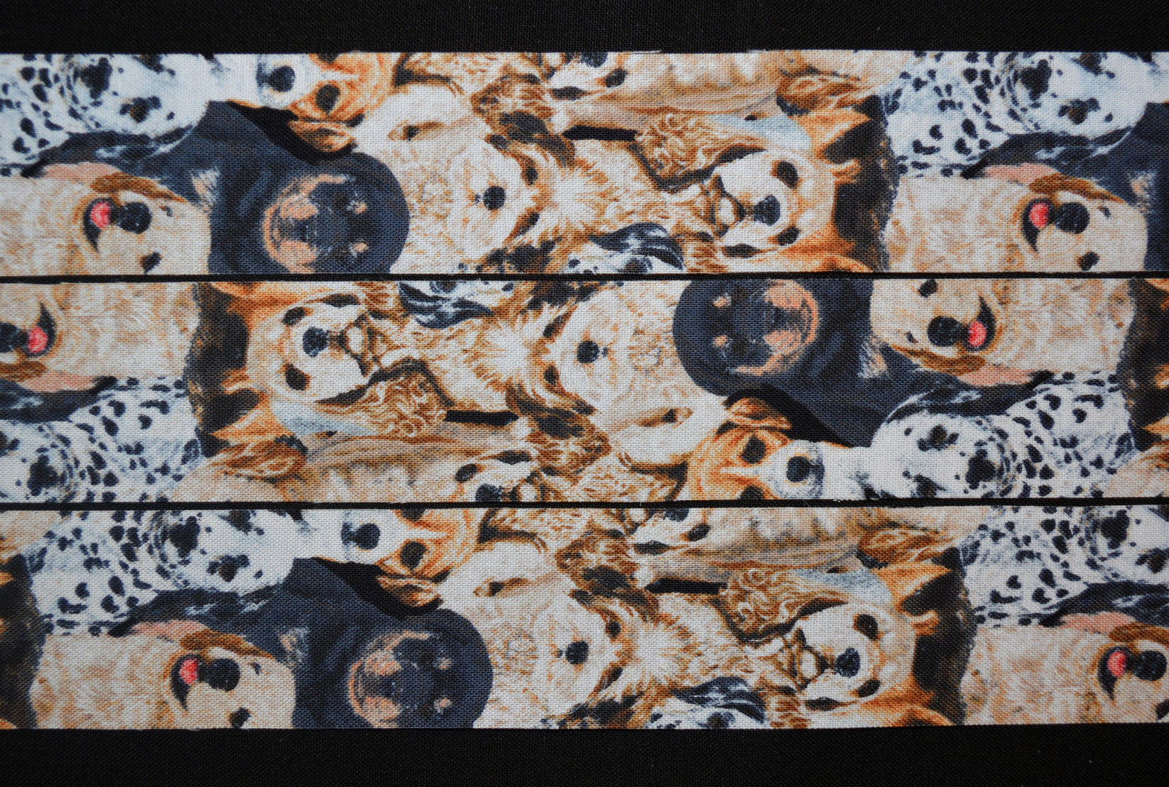 Dog Ribbon - 1 3/8 inch 100 % Cotton Ribbon – Flippin Ribbon Crafts