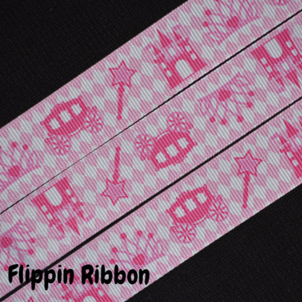 Fairy Tale Ribbon - 7/8 inch Printed Grosgrain Ribbon – Flippin Ribbon ...