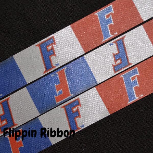 Florida Gators Ribbon - 7/8 inch Printed Polyester Ribbon – Flippin ...